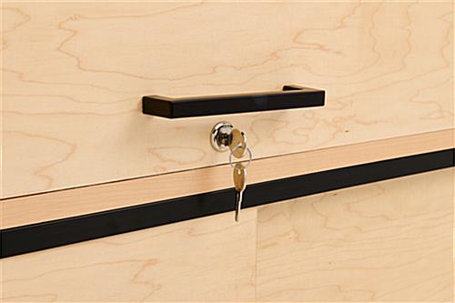 Wooden Display Counter | Pull-Out Top Deck