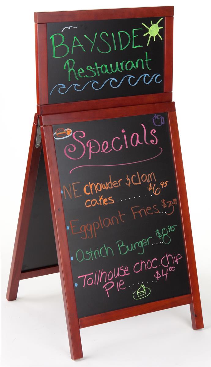 A-Frame Board | Wet-Erase or Liquid Chalk Compatible