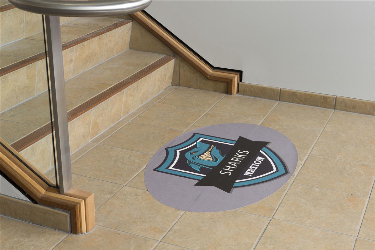 Custom Printed Floor Decal | For Indoor and Outdoor Use