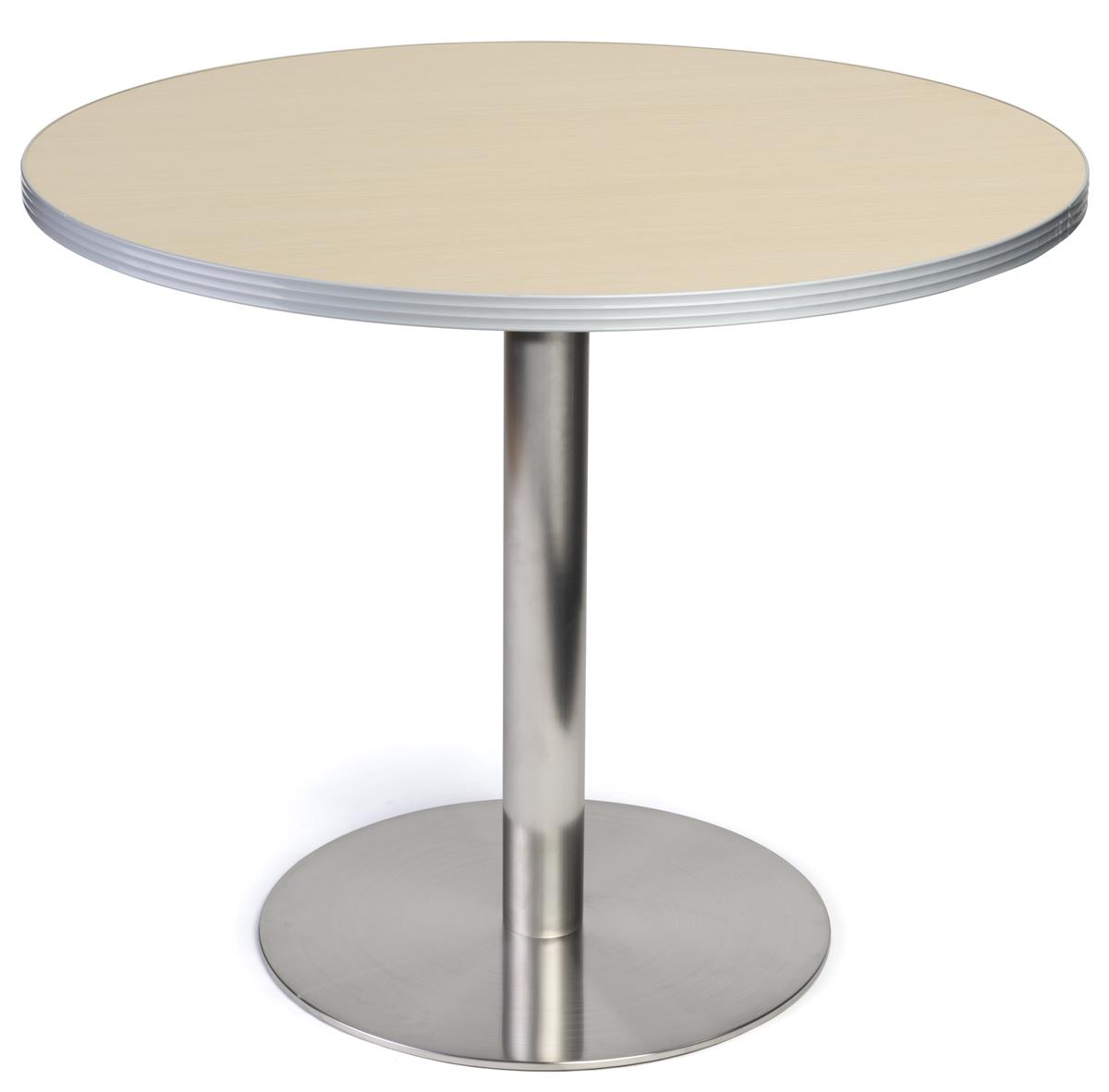 Dining Height Breakroom Pub Table | 36” Round, 29.5” High