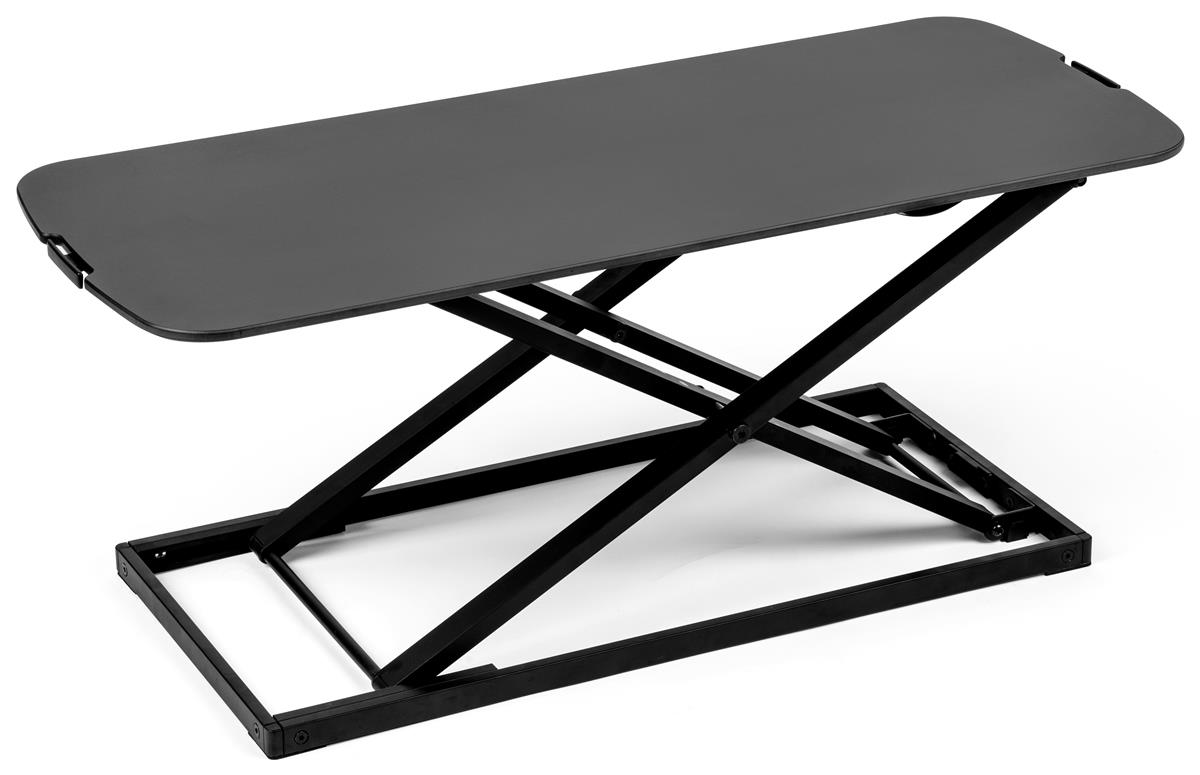 Folding Sit Stand Laptop Workstation | Adjustable Height
