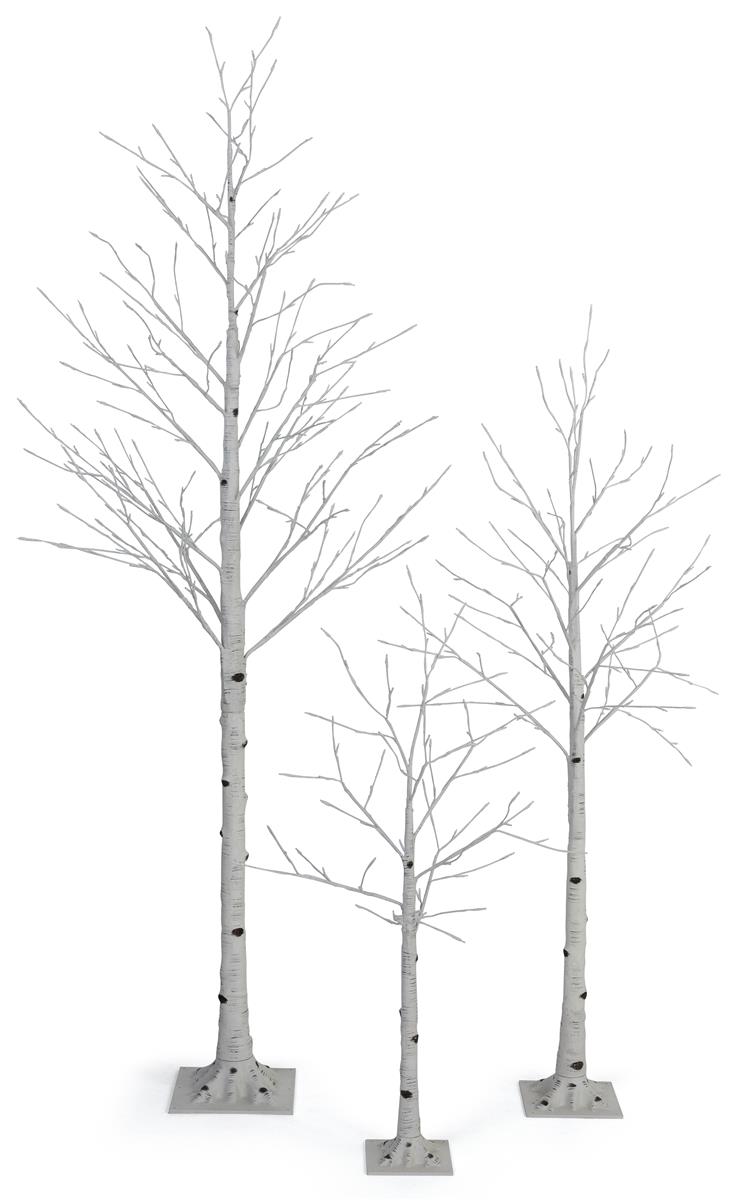 Lighted Birch Tree | Energy Efficient LED Lights