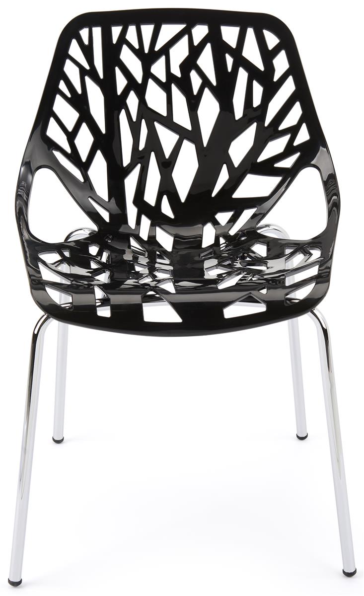Cut-Out Tree Design Chair | Stackable Indoor Style