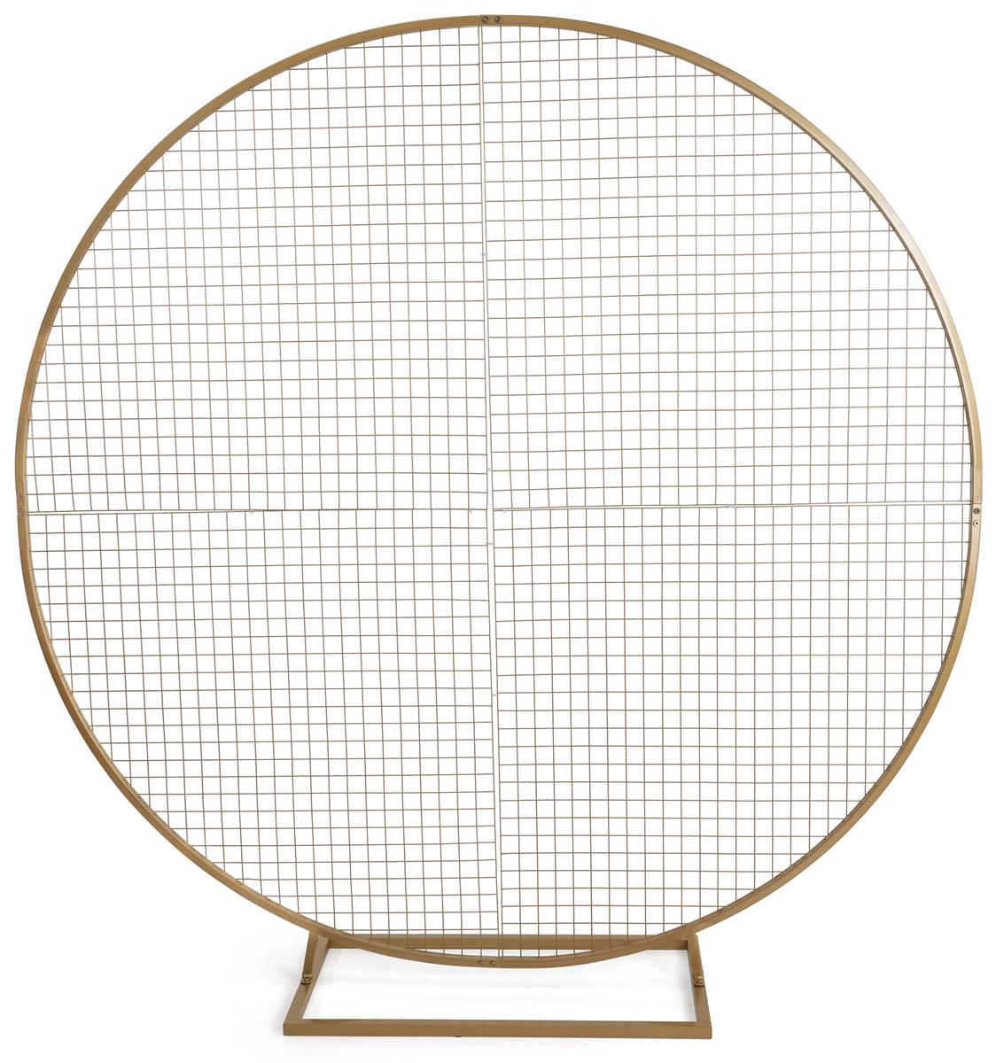 Circle Grid Backdrop | Floor Standing Design