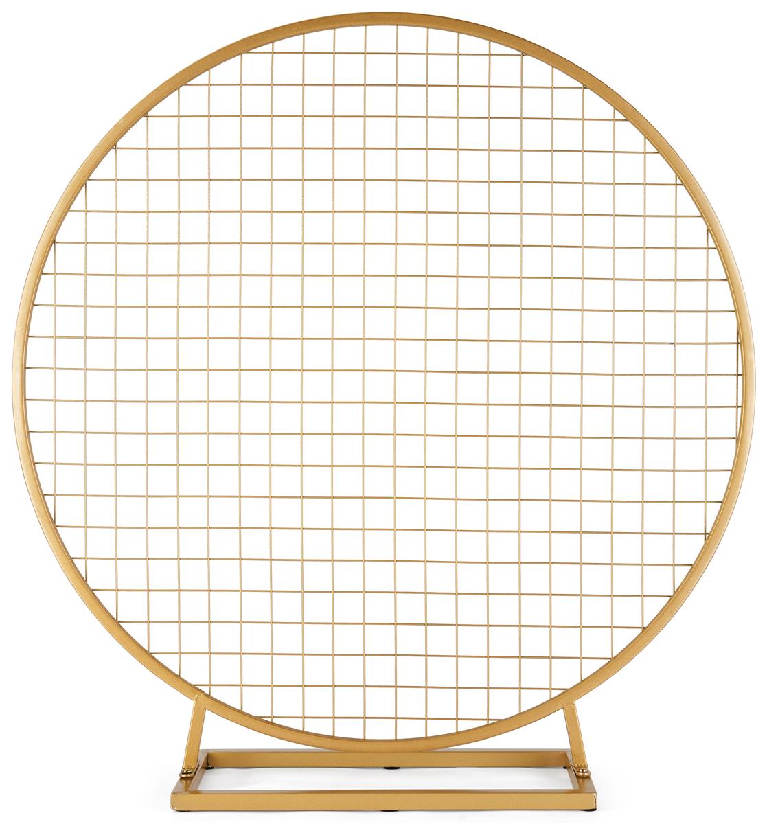 Tabletop Wreath Hoop with Grid | Lightweight Portable Design