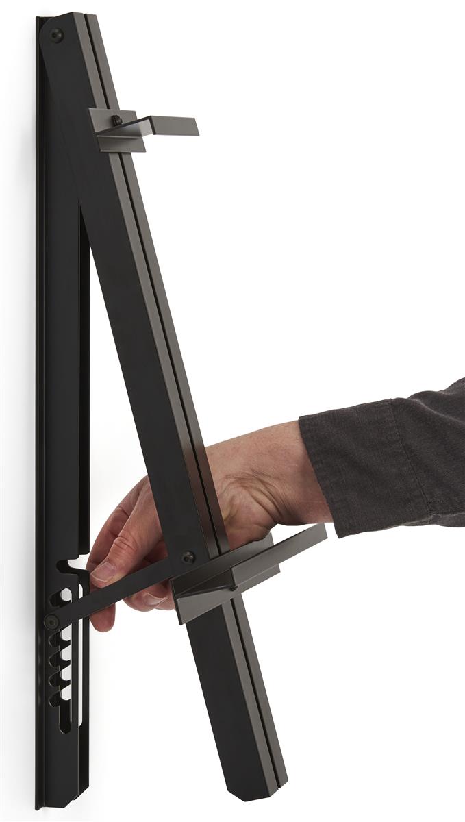 Studio Wall Easel | Metal Bracket Holds Media up to 18" Tall