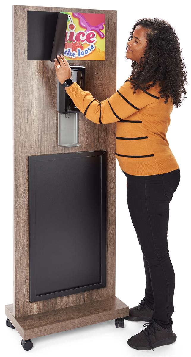 Chalkboard Sanitizer Station | Touch Free Dispenser