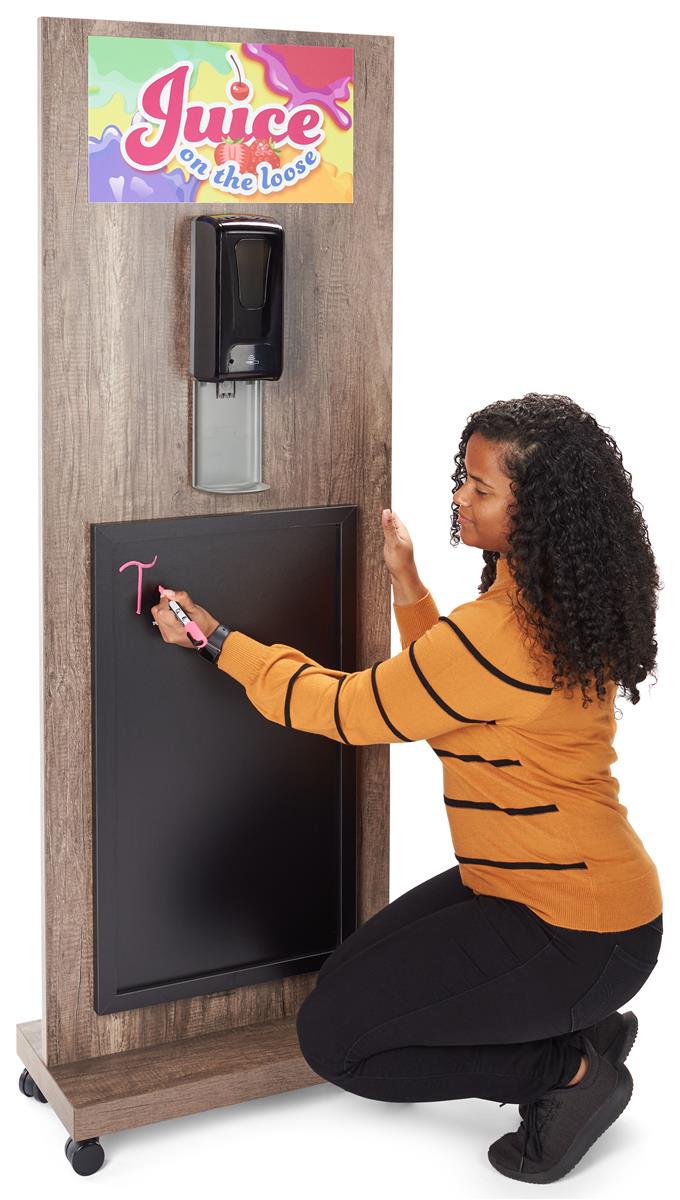 Chalkboard Sanitizer Station | Touch Free Dispenser