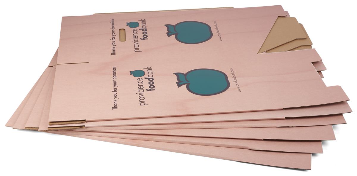 Disposable Cardboard Trash Bin | 40 Gallon Capacity