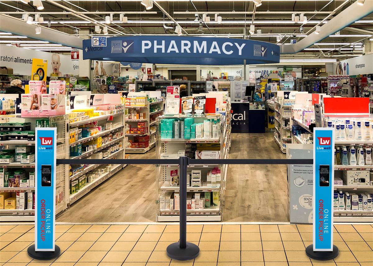 Personalized Stanchion Signage w/ Literature Pocket | Graphics