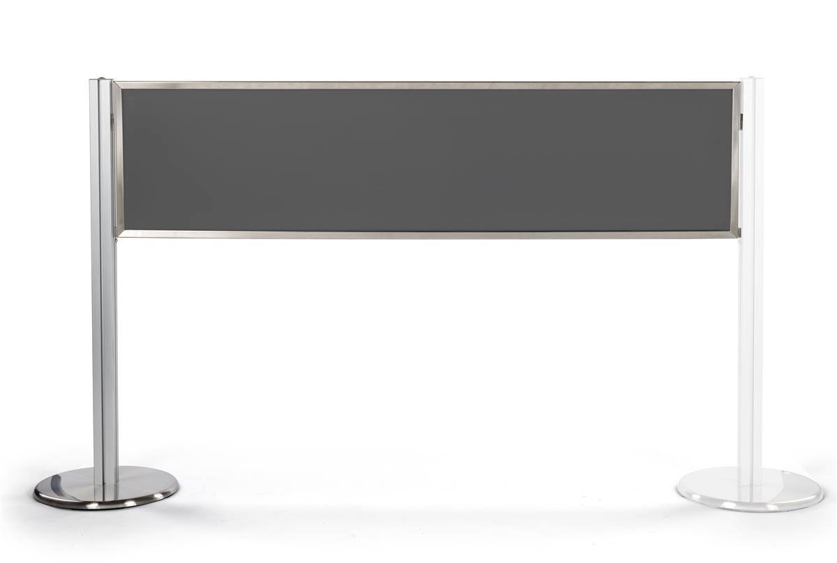 Post and Panel Stanchion Banner System | Modular Queue Signage