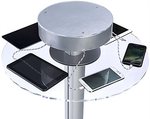 Pub Height Power Charging Table | Six Port USB Hub