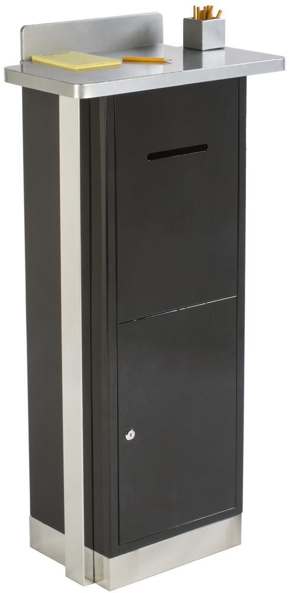 Employee Suggestion Box | Pen Holder & Locking Front Door