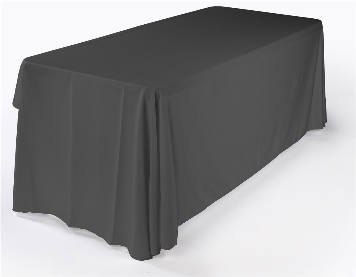 Folding Table Comes Equipped with a Black, 3-Sided Table Cover!