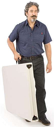 8 ft Folding Table With Table & Convertible Table Cover