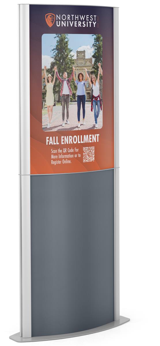 Buy this high quality poster stand for your sales floor
