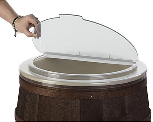 Food Safe Lid for BRLFSLN, BRLFSLLBS, and BRLFSLDBS