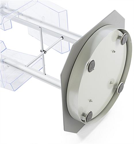 Spinning Magazine Stand | Holds 8.5" x 11" Periodicals