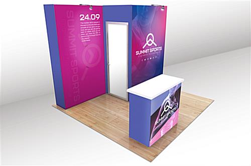 Modular Exhibit Booth | Custom Graphics