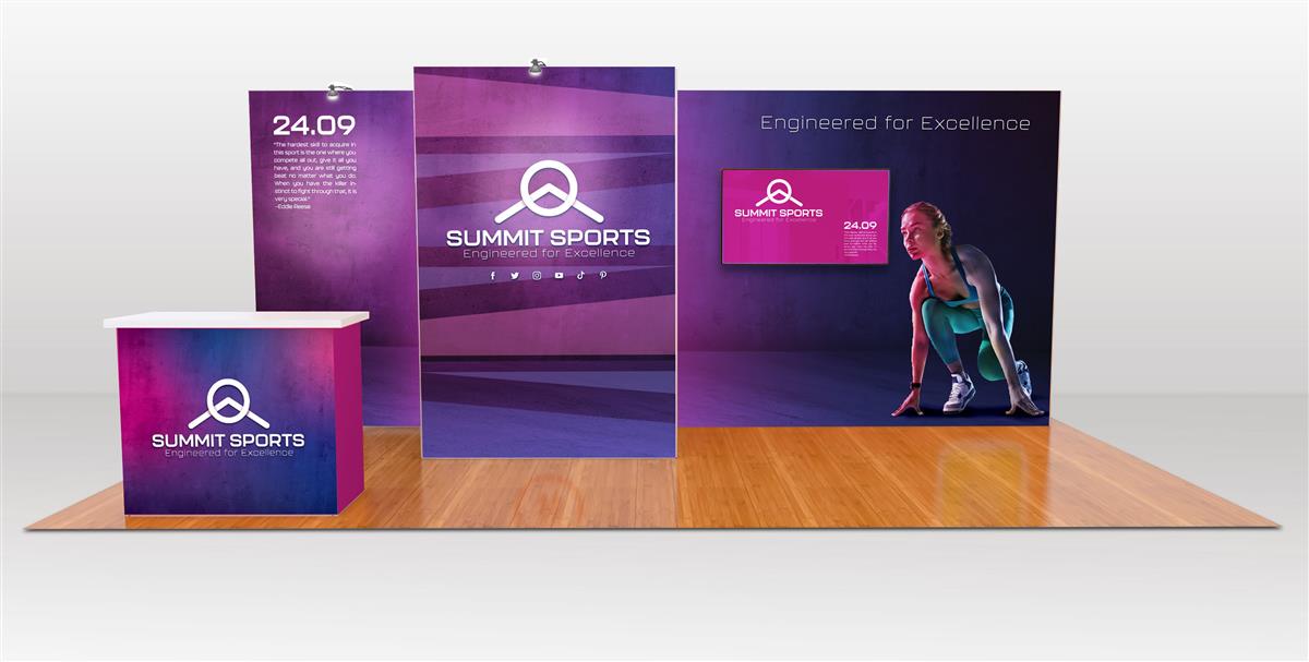 Modular Exhibition Stands |Monitor Mount