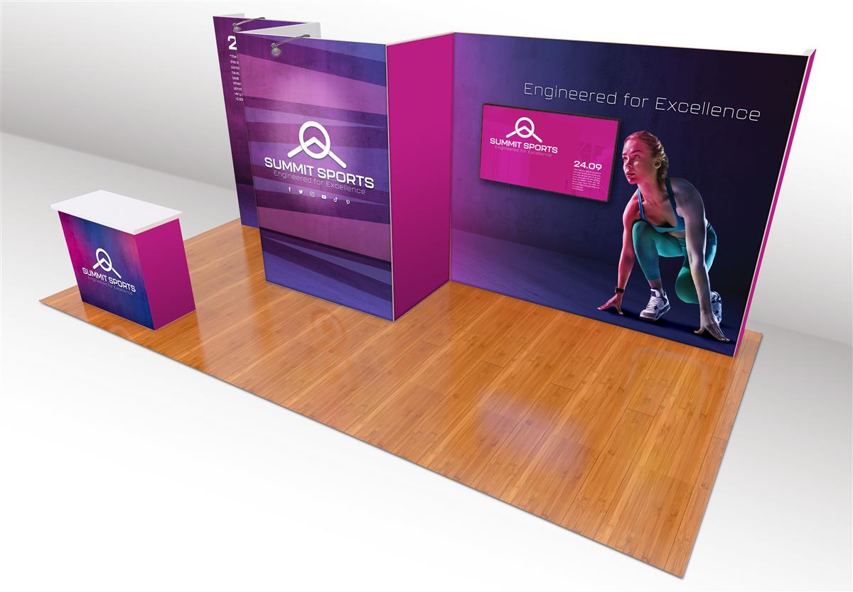 Modular Exhibition Stands |Monitor Mount