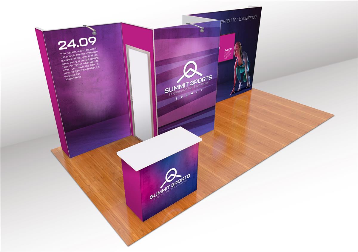 Modular Exhibition Stands |Monitor Mount