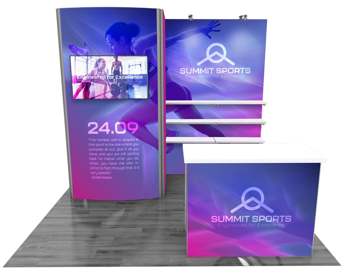 Modular Exhibition System | Custom Printed Graphics