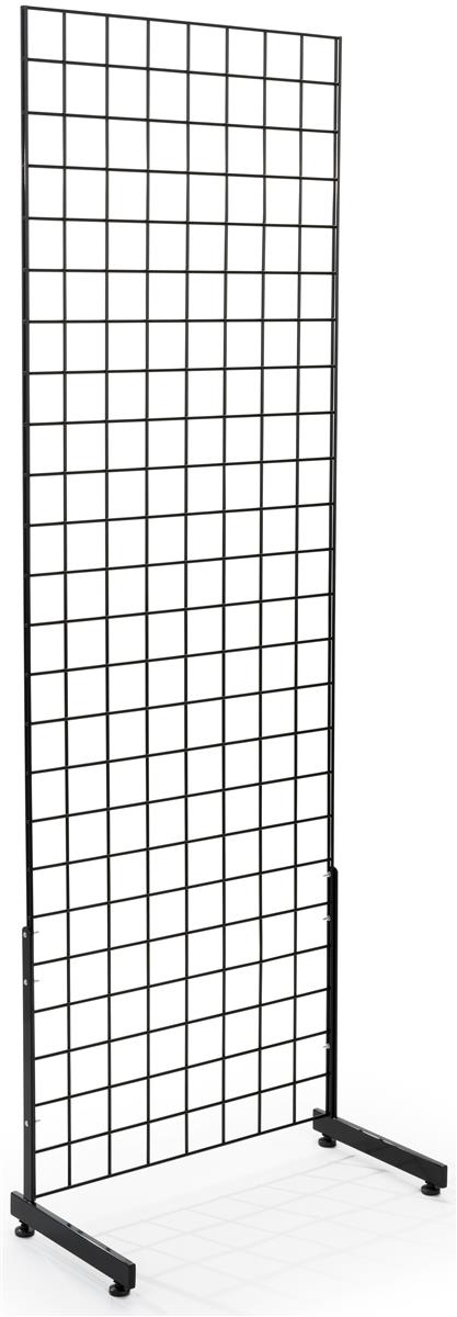 Black Gridwall "L" Stands | Set of 2 Panels & Bases