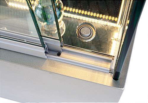 LED Backlit Jewelry Display Case - Full Vision