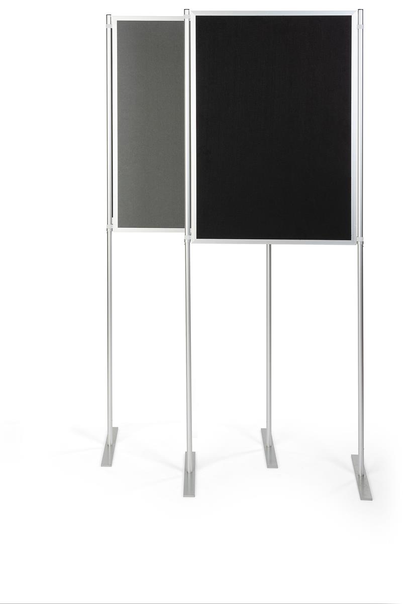 Freestanding Modular Display Boards | 6 Section Hook & Loop Wall