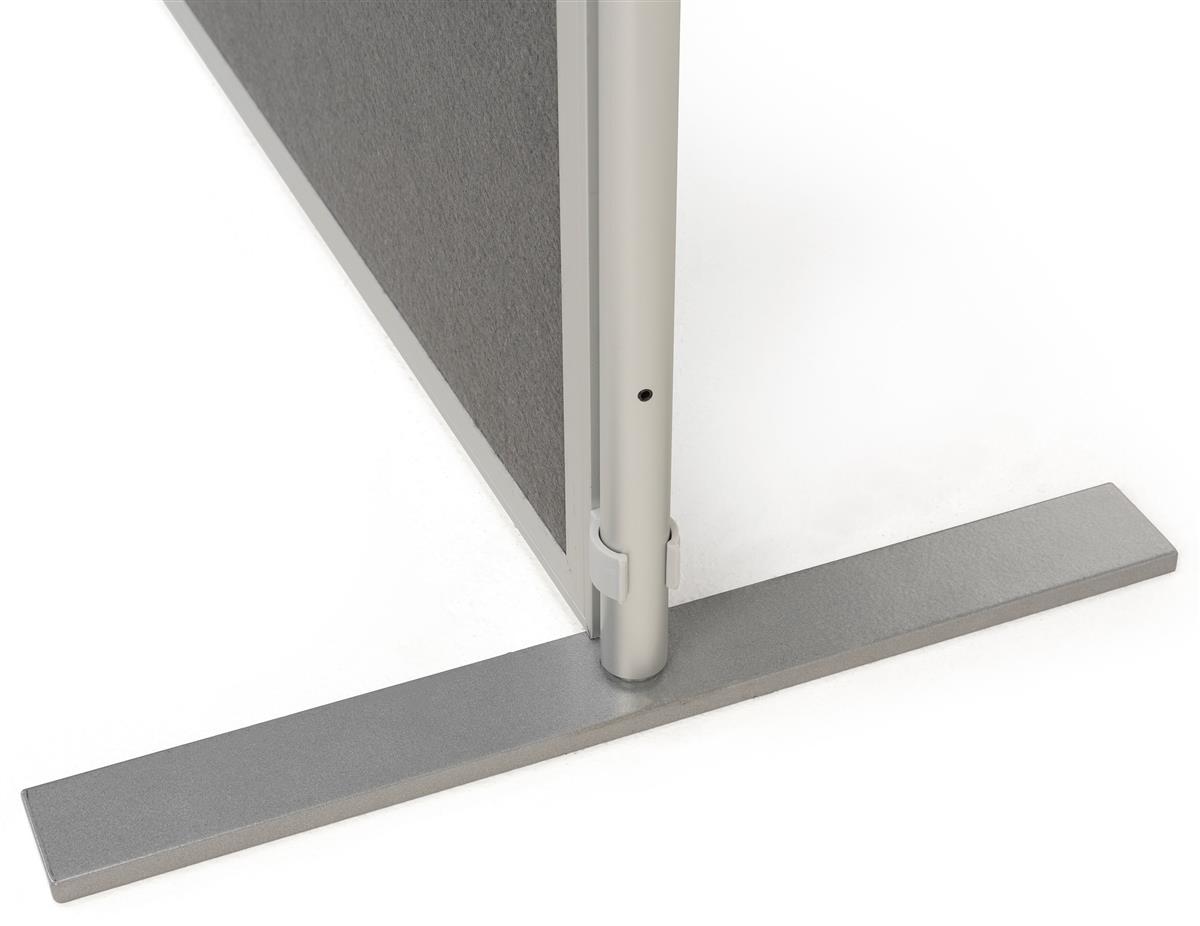 Freestanding Modular Display Boards | 6 Section Hook & Loop Wall