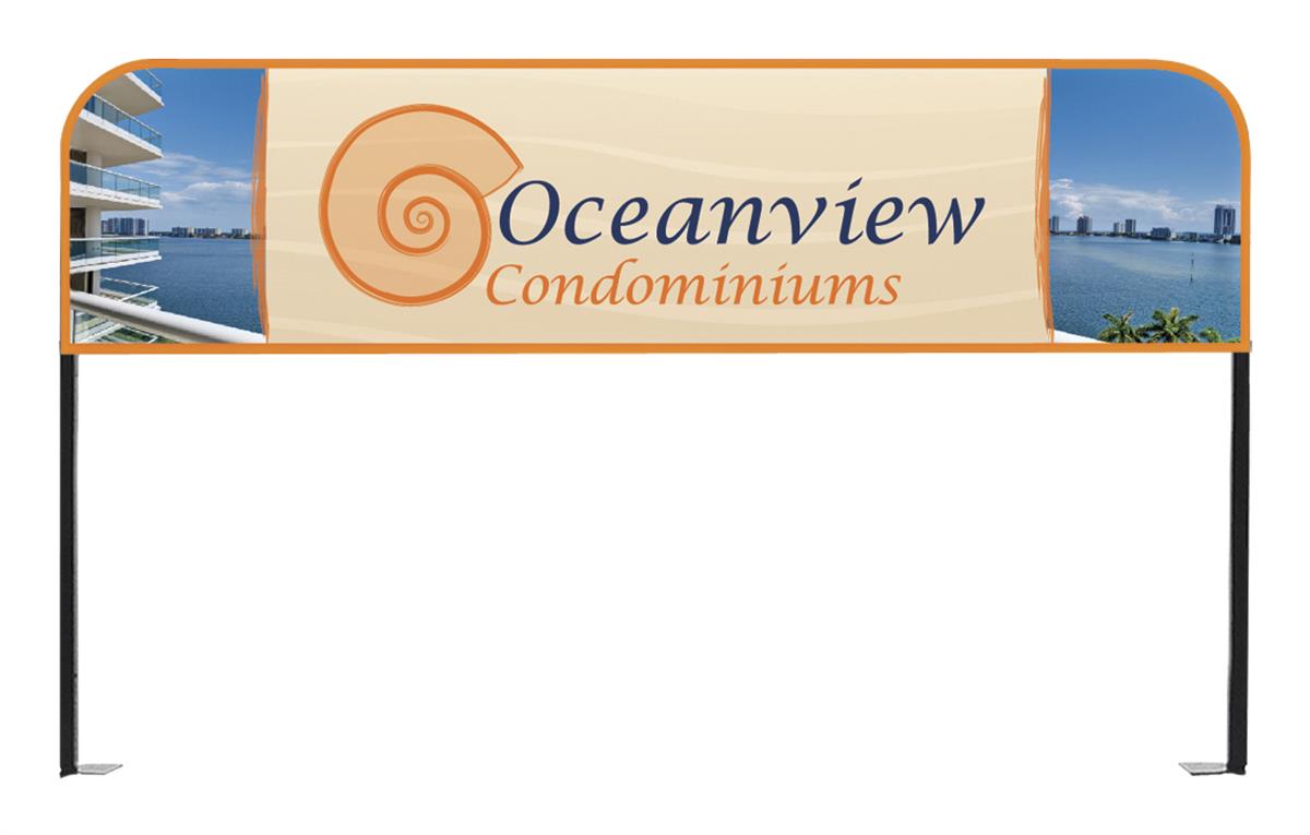 Trade Show Table Header | with Custom Printing