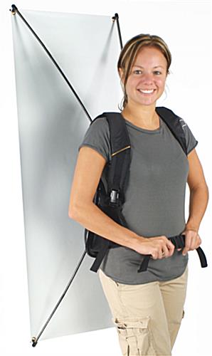 Promotional Backpack Billboard | With Custom Printed Banner