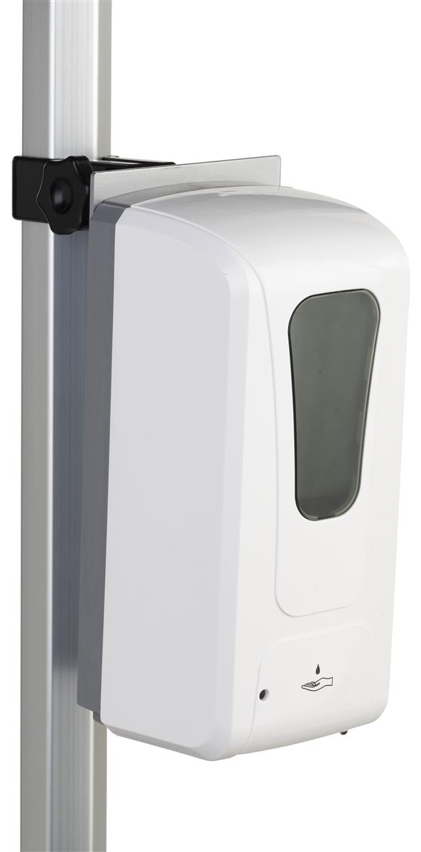 Hand Sanitizer Dispenser with Pole Clamp | Hexagonal Tent Leg