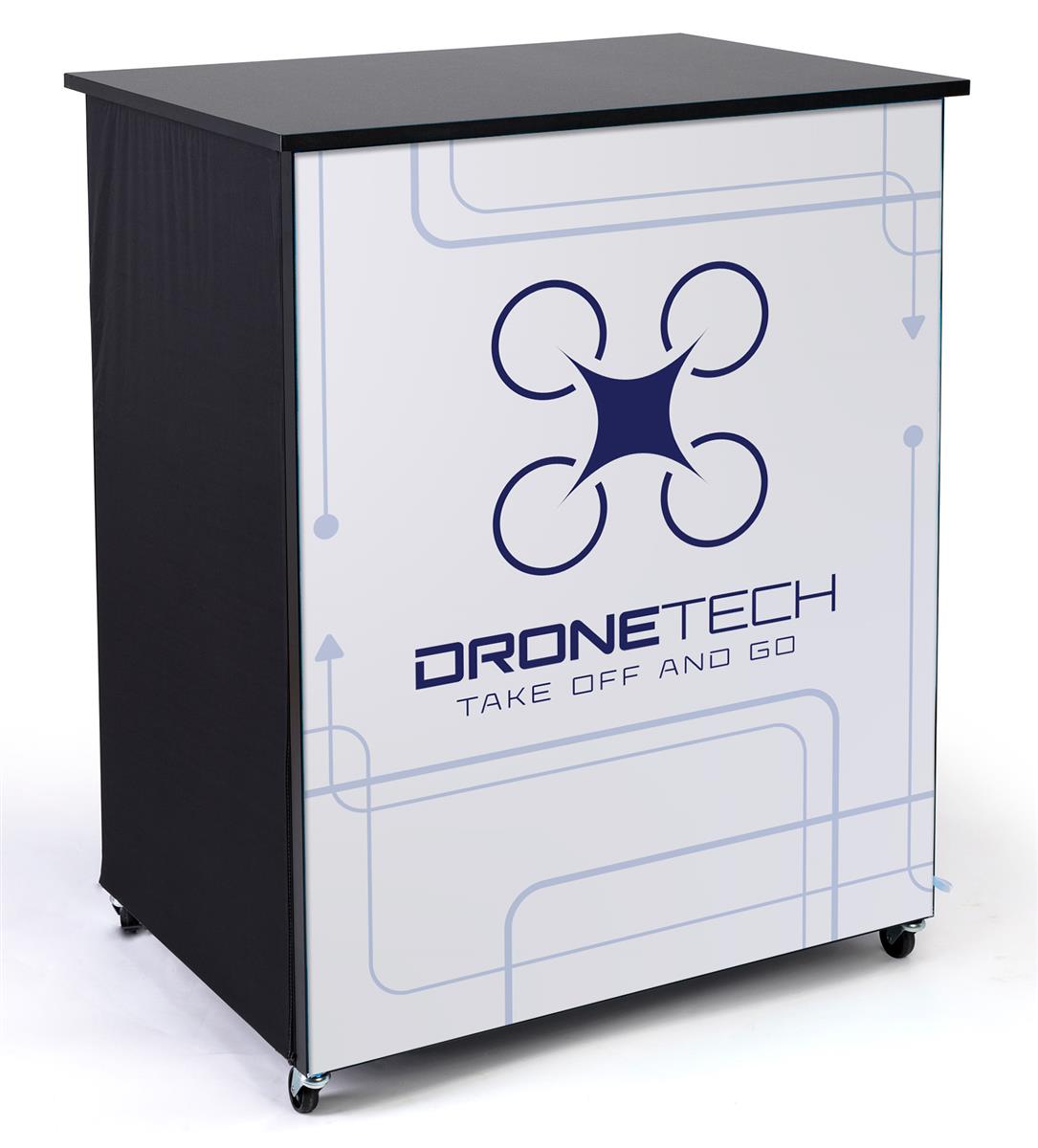 Silicone Edge Graphic Counter | Interior Storage Shelves