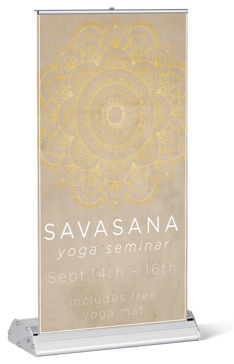 Table Top Display | Table Banner Stand | Retractable Table Banner