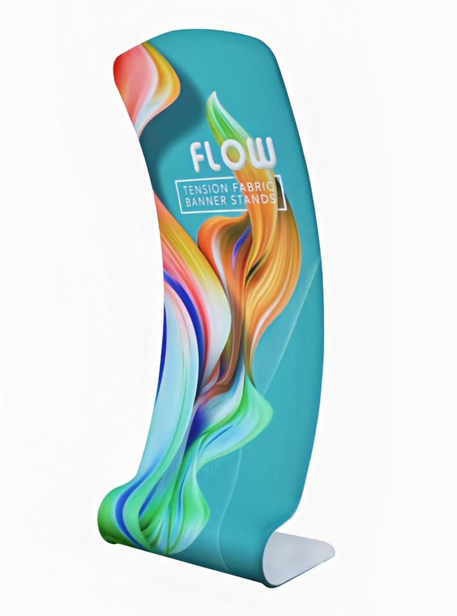 Flow Tension Fabric Banner Stand | Curved Banner Stand