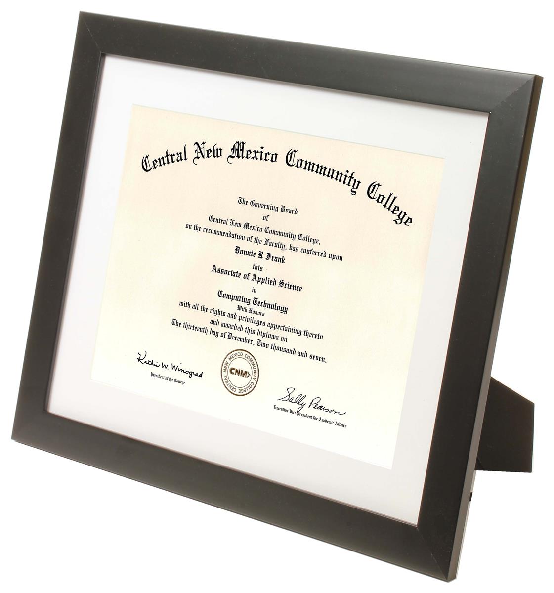 8.5 x 11 Wall Photo Frame - Removable Matting