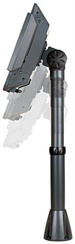 Monitor Pole Mount System | Pivots & Rotates