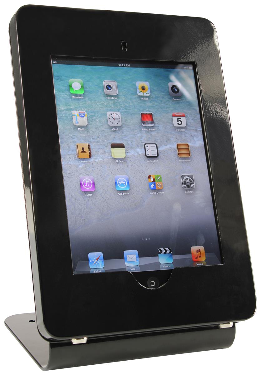 Countertop iPad Stand | Locking Enclosure for Tablets