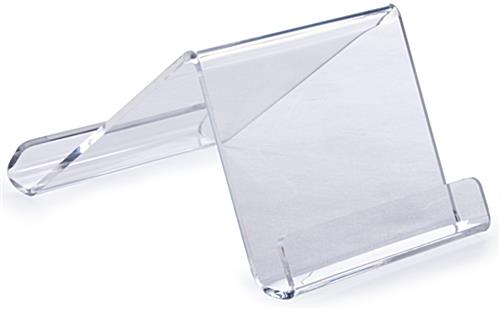 Acrylic iPad Desk Stand | Adjustable Countertop Tablet Riser