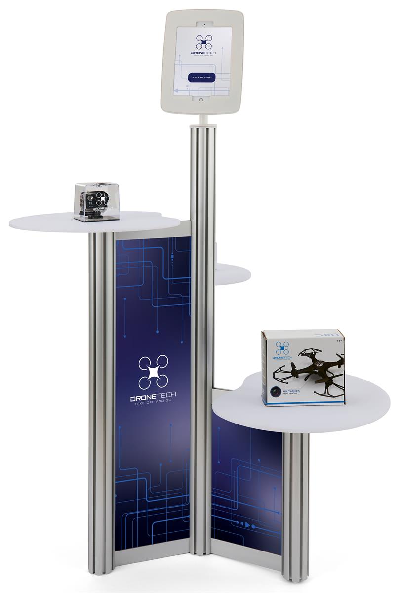 Customized iPad Retail Display | Custom Printed Graphic Panels