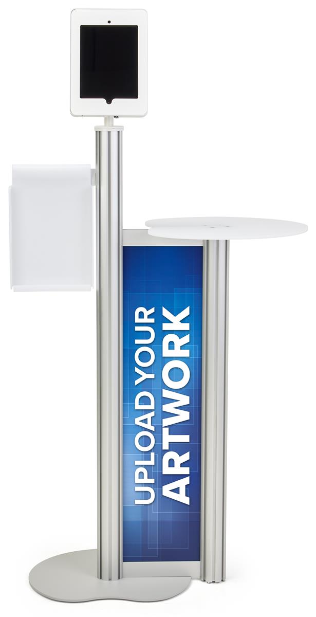 iPad Display Table with Custom Graphics | Double-Sided Printing