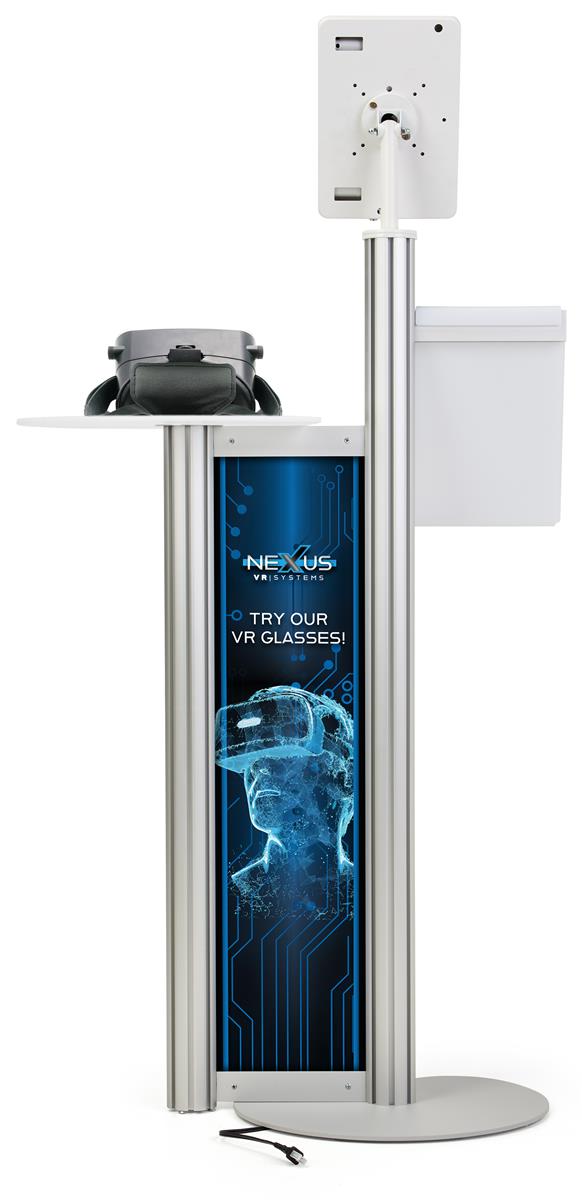 iPad Display Table with Custom Graphics | Double-Sided Printing