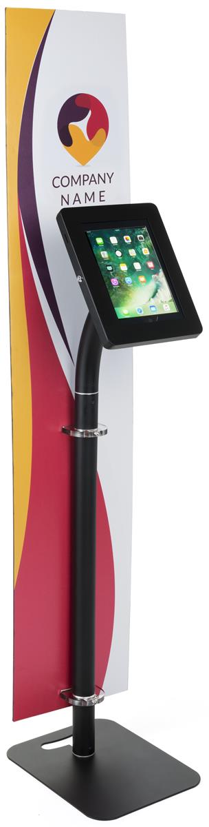 Custom Branded Tablet Security Kiosk | Lockable Enclosure