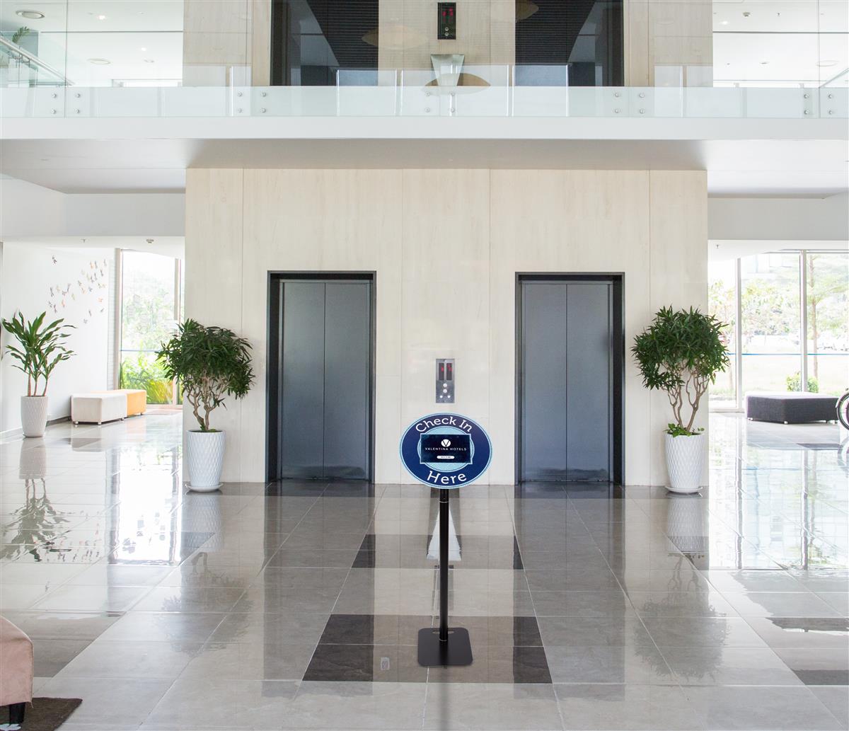 Custom Printed Tablet Enclosure Signage