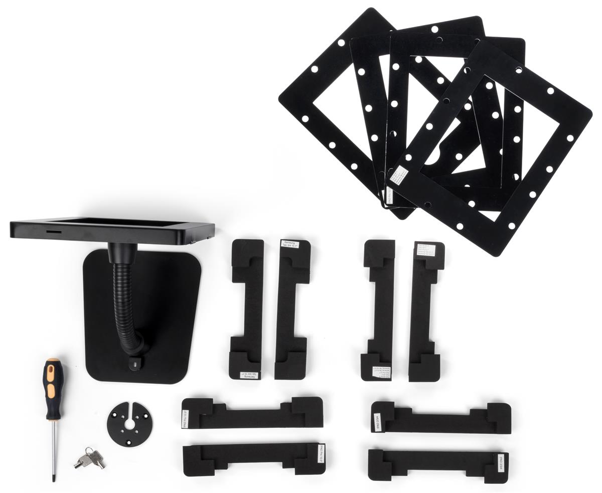 Anti-Theft Multi-Mount iPad Tablet Stand | Locking Enclosure