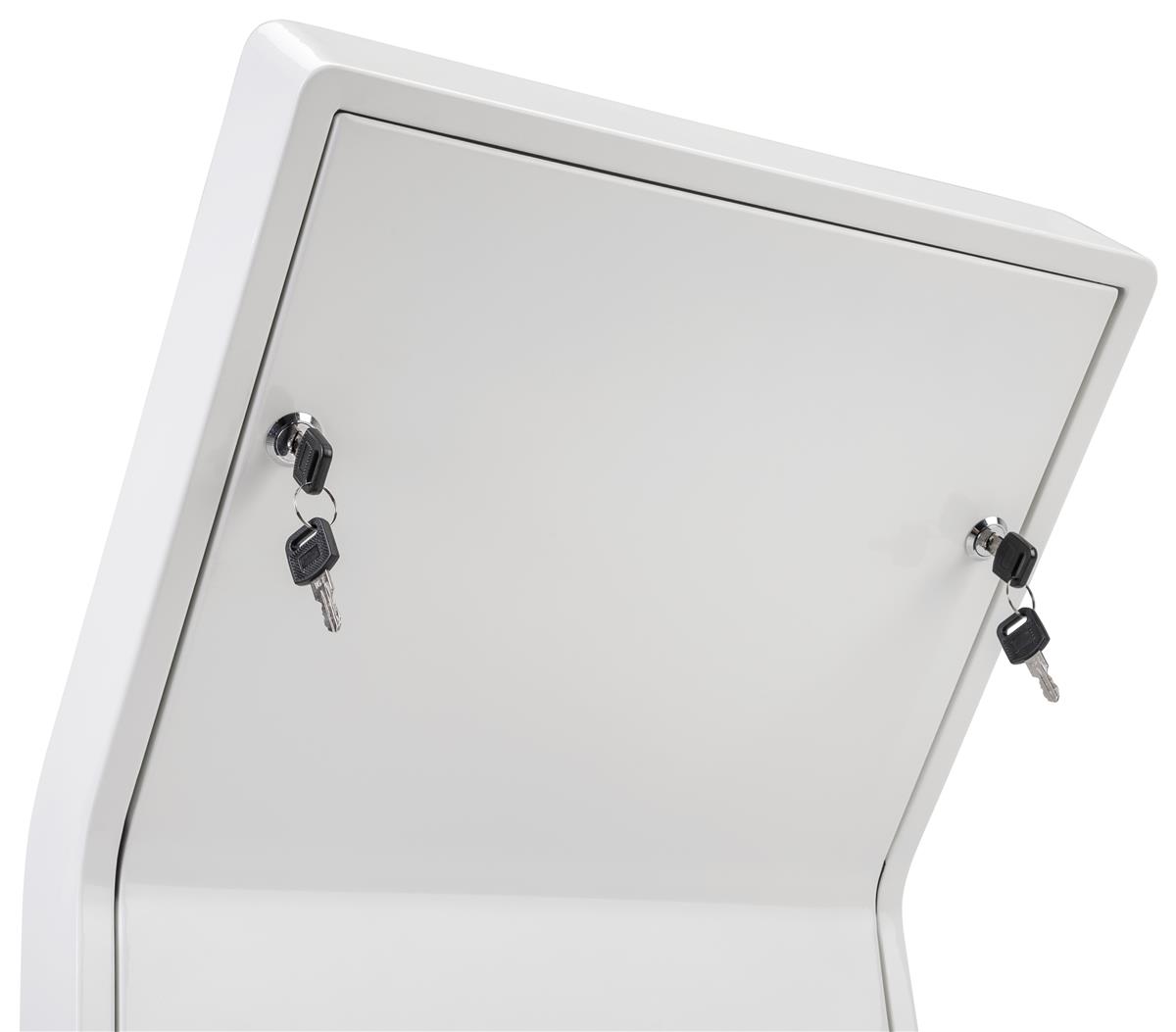 Graphic LED Light Box iPad Stand | Lockable with Custom Artwork