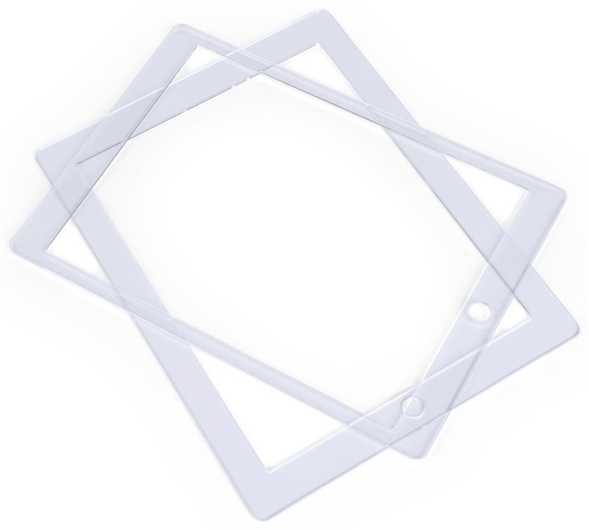 Acrylic Home Button Cover | Clear Faceplate for Tablets