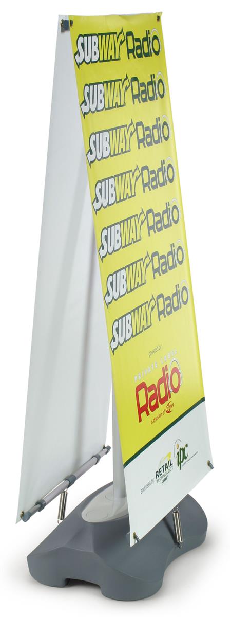 Double Sided Banner Systems | Outdoor w/ Water Base